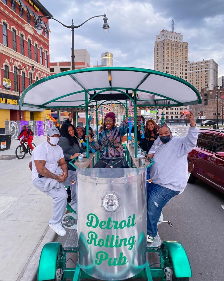 Birthday Parties in Detroit, MI | Detroit Rolling Pub